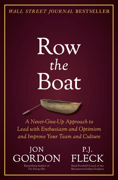Row The Boat Jon Gordon