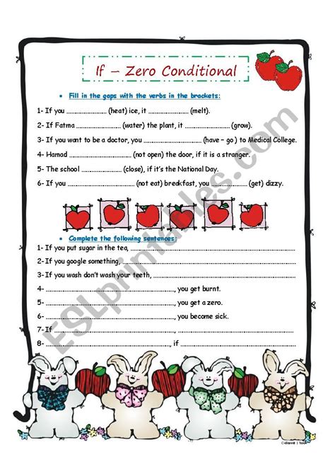 Zero And First Conditional Interactive Worksheet