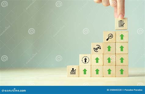 Kaizen Concept The Continuous Improvement In Business For Efficiency