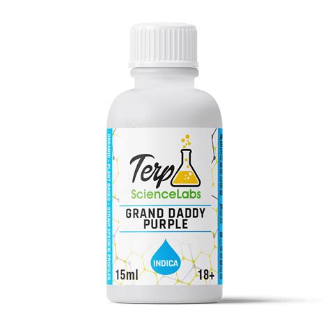 Grand Daddy Purple Terpenes Terp Science Labs