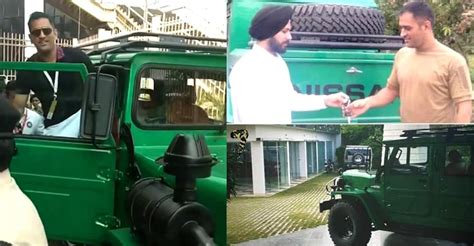 ഇന്ത്യൻ ആർമിയുടെ വിശ്വസ്തൻ ജോങ്കയെ സ്വന്തമാക്കി ക്യാപ്റ്റൻ കൂൾ Dhoni Bought Nissan Jonga