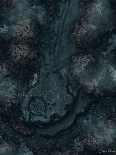 Shadowfell Last Keep Gateway 30x40 Free Battlemap Dnd Shadowfell