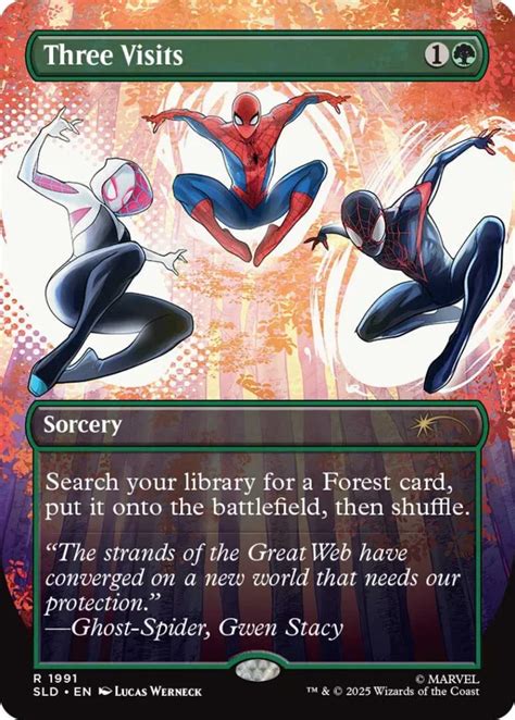 Full Contents Of Mtg Secret Lair X Marvels Spider Man Superdrop