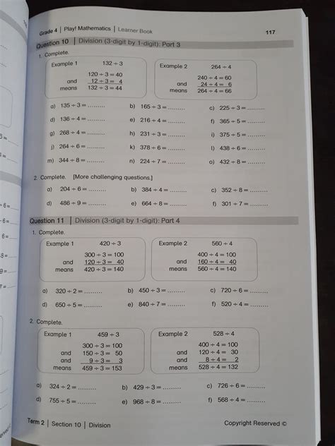 Grade 4 Play Maths Preview Pages