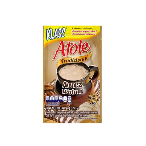 Klass Atole Tradicional Nuez Caja X 12 Unidades Mrfermore