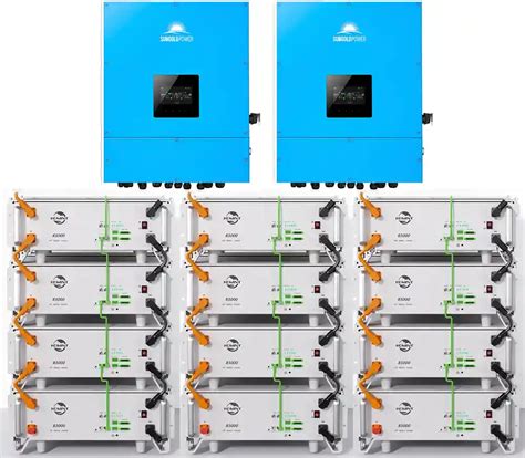 Whole House Battery Backup Ul 6144kwh 12kw 240v Output Styyll