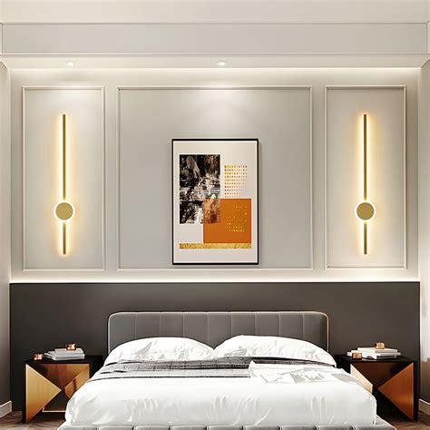 Minimalist Wall Light Fixture Modern Linear Wall Light Sconce For