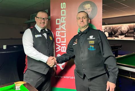 Champion Causier Is World Billiards Euro Star Wpbsa