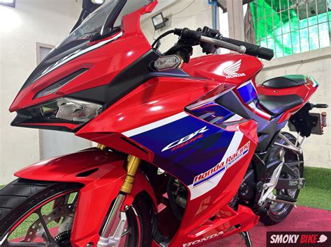 มอเตอร์ไซค์มือสอง New Cbr150r Tri Color Abs จด 2023 เดิม สวย ใส ฿