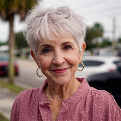28 Radiant Face Framing Pixie Cuts For Women Over 70 With Thinning Hair