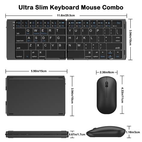 Bulk Buy China Wholesale 24g Wireless Bluetooth Foldable Keyboard And