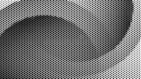 Hexagonal Geometric Wave Background Halftone Hexagon Shapes Technology
