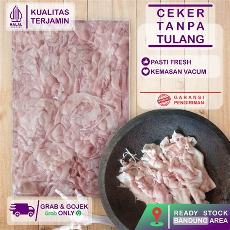 Jual Ceker Ayam Tanpa Tulang 1kg Ceker Ayam Frozen Shopee Indonesia