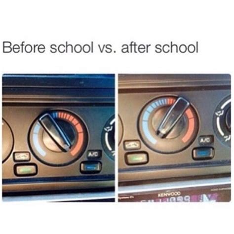 Before School Vs After School Funny