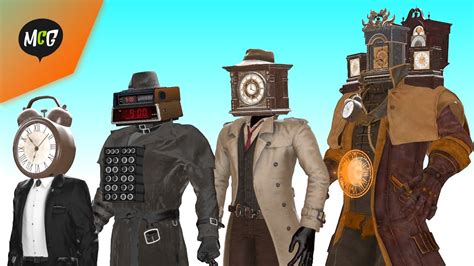Clock Man Karakter Yang Lebih Kuat Dari Cameraman Dan Speakerman Youtube
