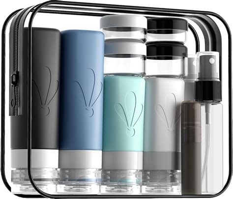 Insfit 17 Pack Travel Bottles For Toiletries Tsa Approved 90ml Travel