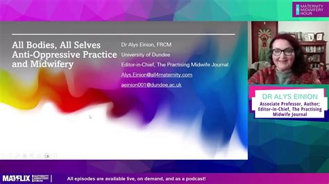 12 10 Dr Alys Einion Youtube