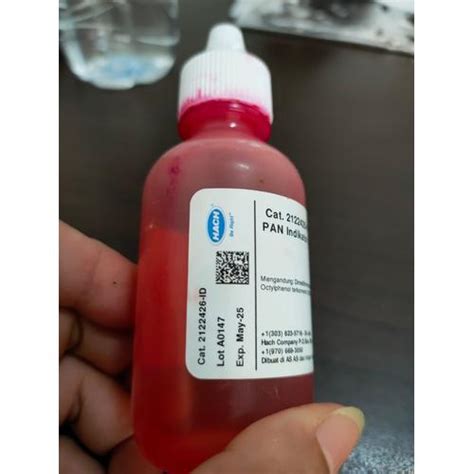 Jual 21224 26 Pan Indicator Solution 01 50 Ml 2122426 Hach Jakarta