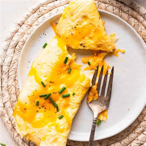Perfect Cheese Omelette Recipe The Cheese Knees