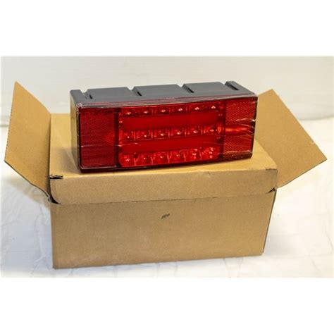 Repack Rectangle Trailer Light Kit Ip68