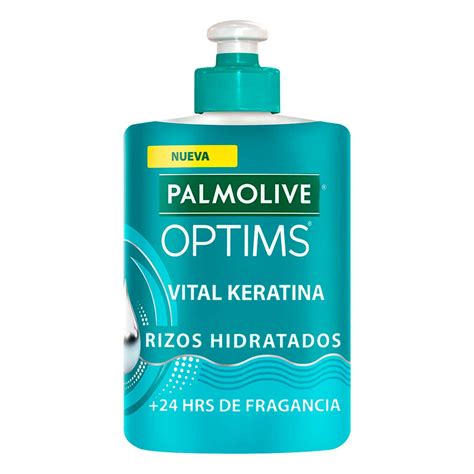 Crema Para Peinar Palmolive Optims Vital Keratina Rizos Hidratados 150ml Chedraui