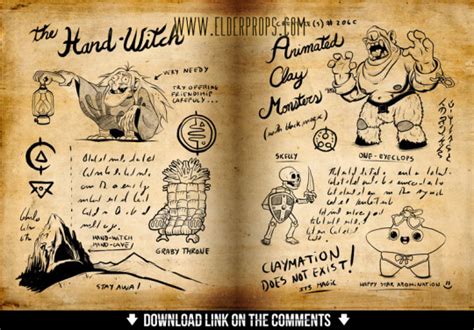 Gravity Falls Journal 3 Extra Pages The Elder Props