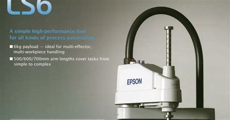 Ls6 Series Epson Robots Robotics University