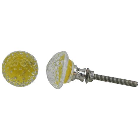 Yellow Glass Knobs At Harrison Fulton Blog
