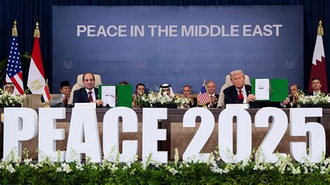 Trump Declares Golden Age Of The Middle East In Gaza Peace Trip Fox
