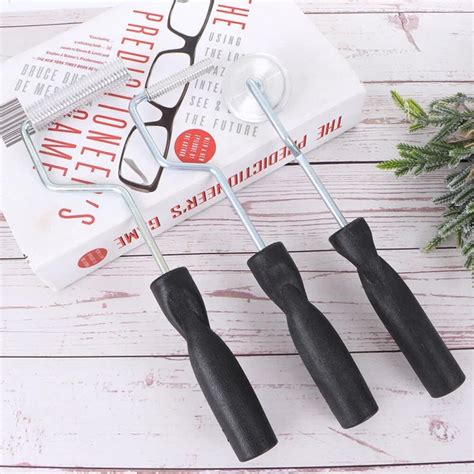 Pack Of 3 Fiberglass Laminating Bubble Roller Kit Bubble Buster Roller
