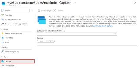 事件中樞 使用 azure 入口網站來擷取串流事件 azure event hubs microsoft learn