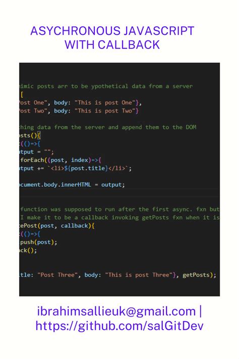 Github Salgitdevasynchronous Javascript 27 01 2025 Asynchronous