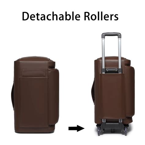 Small Rolling Briefcase Versatile And Durable Laptop Bag