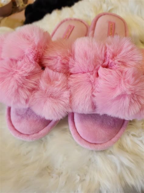 Fluffy Slippers Candy Cosy Luxe Linen Boutique