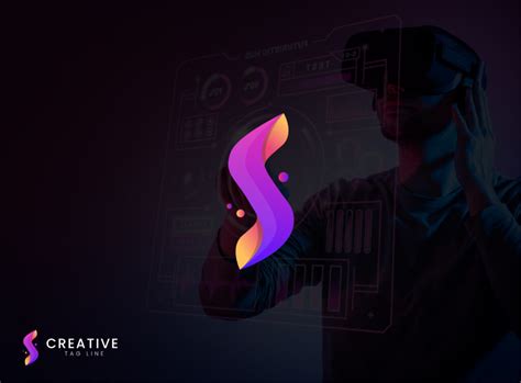 Letter S Technology Logo Masterbundles