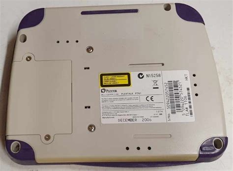 Rnib Plextor Plextalk Ptn1 Daisy Reader Cd Talking Book Player For