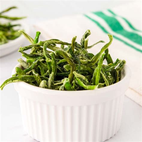 Homemade Dehydrated Green Beans For Dogs