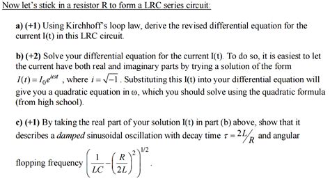 Consider A Circuit Composed Of A Capacitor C And Chegg