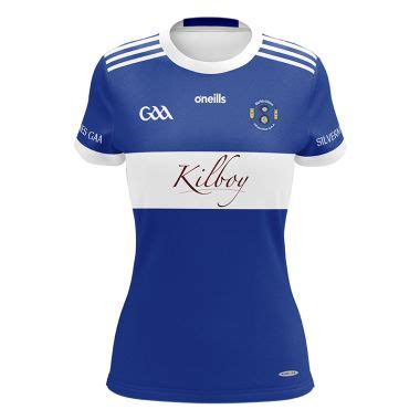 Silvermines Gaa Gaa Jersey Womens Fit Royal Oneills
