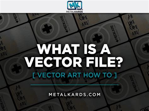 What Is A Vector File Format And How To Use Vector Art Files
