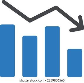Graph Vector Illustration On Transparent Background Stock Vector Royalty Free