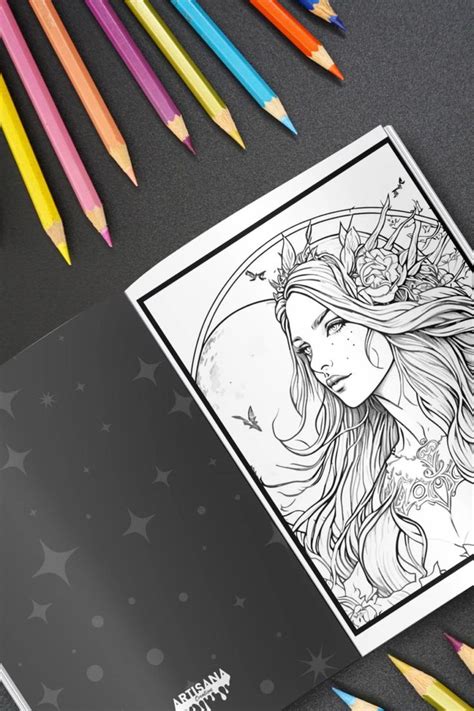 Libro De Colorear Fantasía Video Video Dibujos Para Colorear