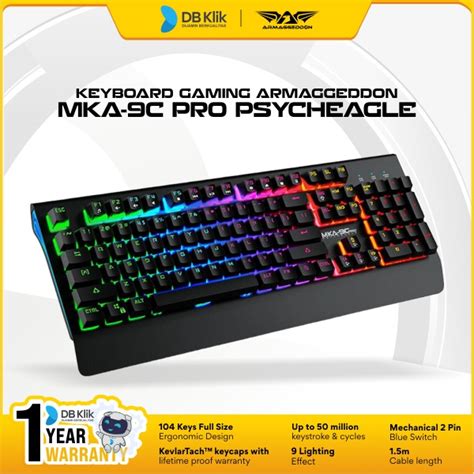 Jual Armaggeddon Keyboard Gaming Mka 9c Pro Psycheagle Mka9c Shopee Indonesia