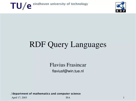 Ppt Rdf Query Languages Powerpoint Presentation Free Download Id Ppt Rdf Query Languages Powerpoint Presentation Free Download Id