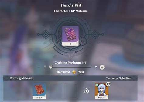 What If We Could Craft Heros Wits P Genshin Impact Hoyolab
