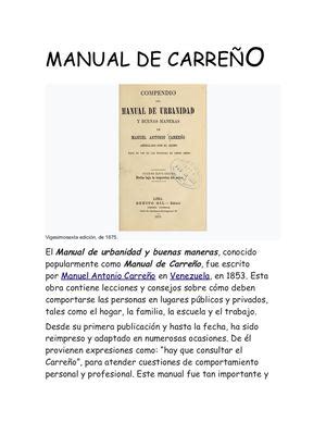 Calaméo Manual De Carreño 2