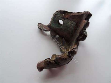 Beautiful Brass Baroque Style Feet For French Mantel Clock Adcp