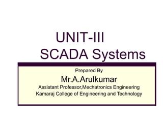 Scada PPTX Operating Systems Computer Software And Applications