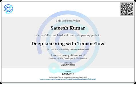 Ibm Cognitive Class Ml0120en Certificate Cognitive Class