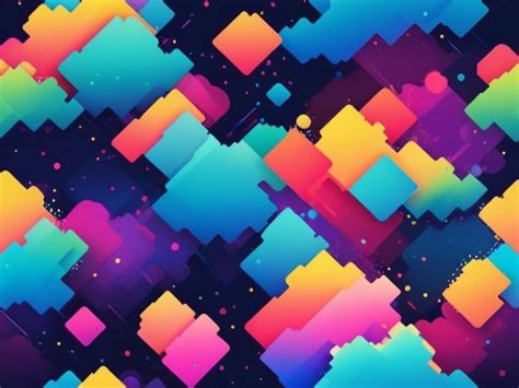 Premium Photo Pixel Art Explosion Background